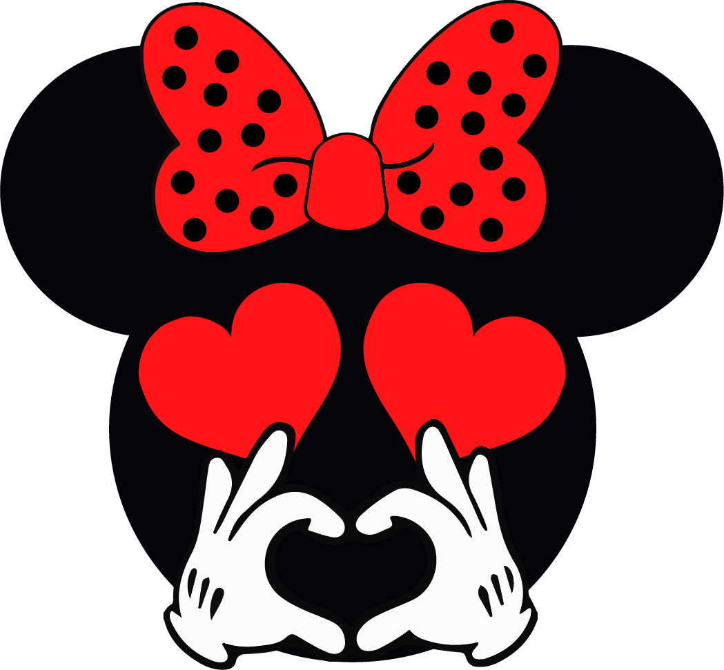Disney mouse Svg, Mickey minine Svg, Mickey heat Svg, Disney | Inspire ...