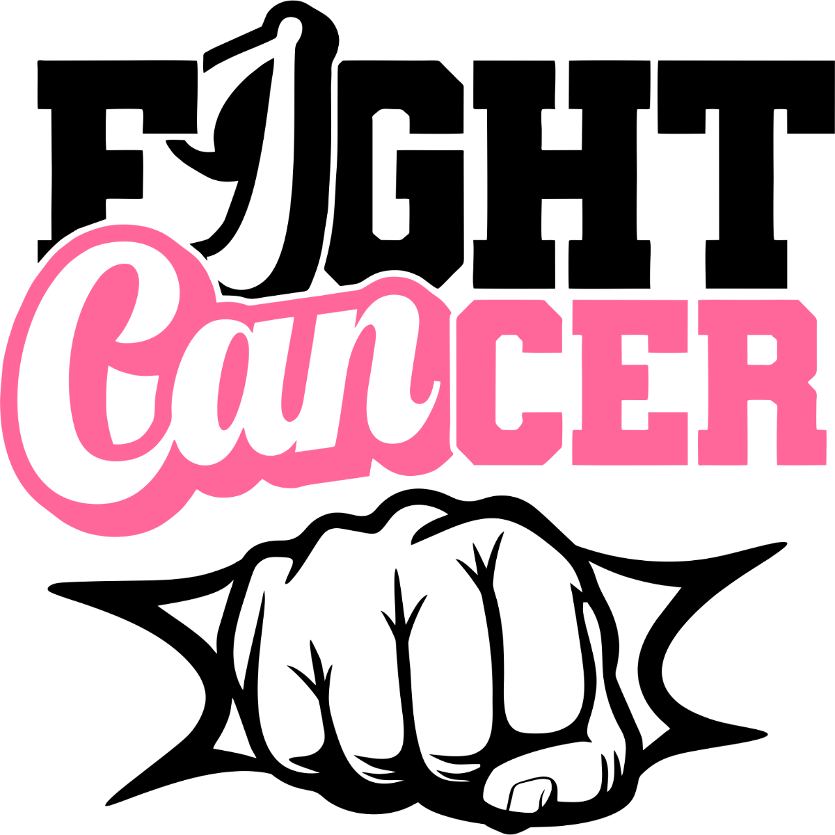 Fight cancer Svg, Breast cancer Svg, Cancer Svg, Breast Canc - Inspire ...