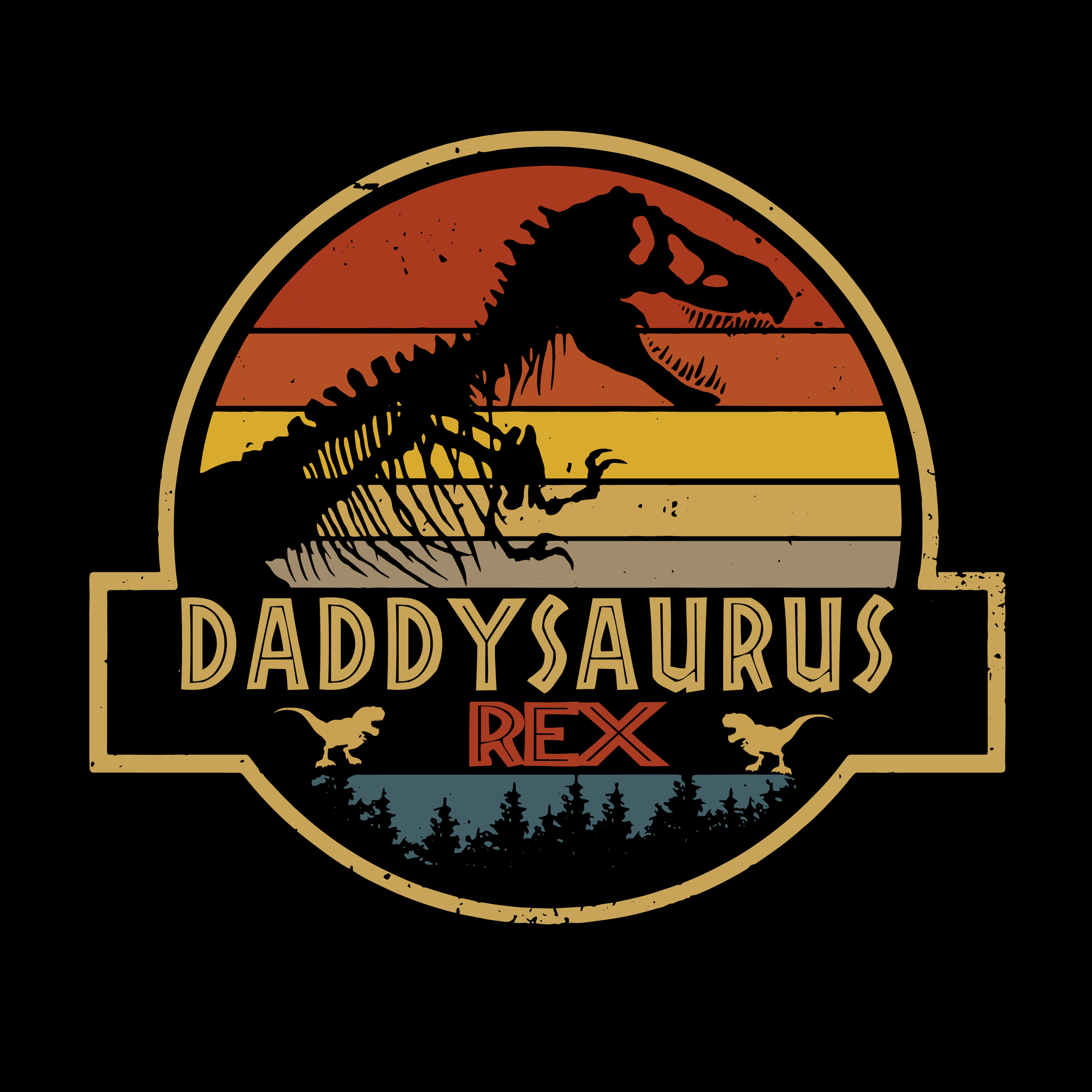 Daddy Saurus Rex Vintage Svg, Saurus Rex Vintage Svg, Trendi - Inspire ...