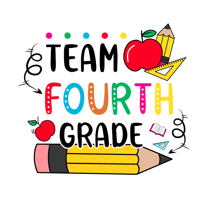 Team Fourth Grade Svg, Team 4th Grade Svg, 4th Grade Squad S | Inspire ...