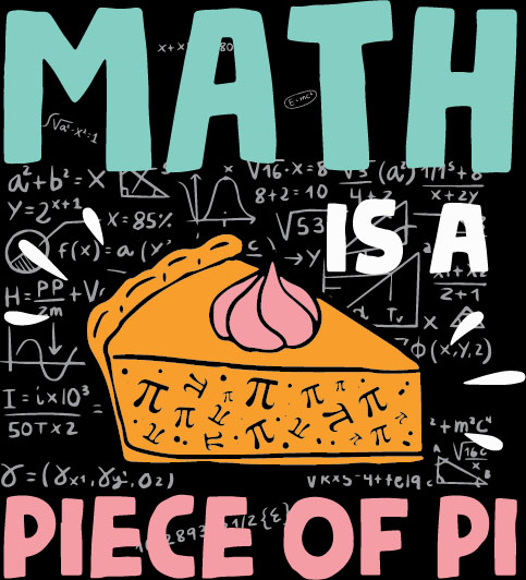 Math Is A Piece Of Pi Svg, A Piece Of Pi Svg, Cake Pi Svg, P | Inspire ...