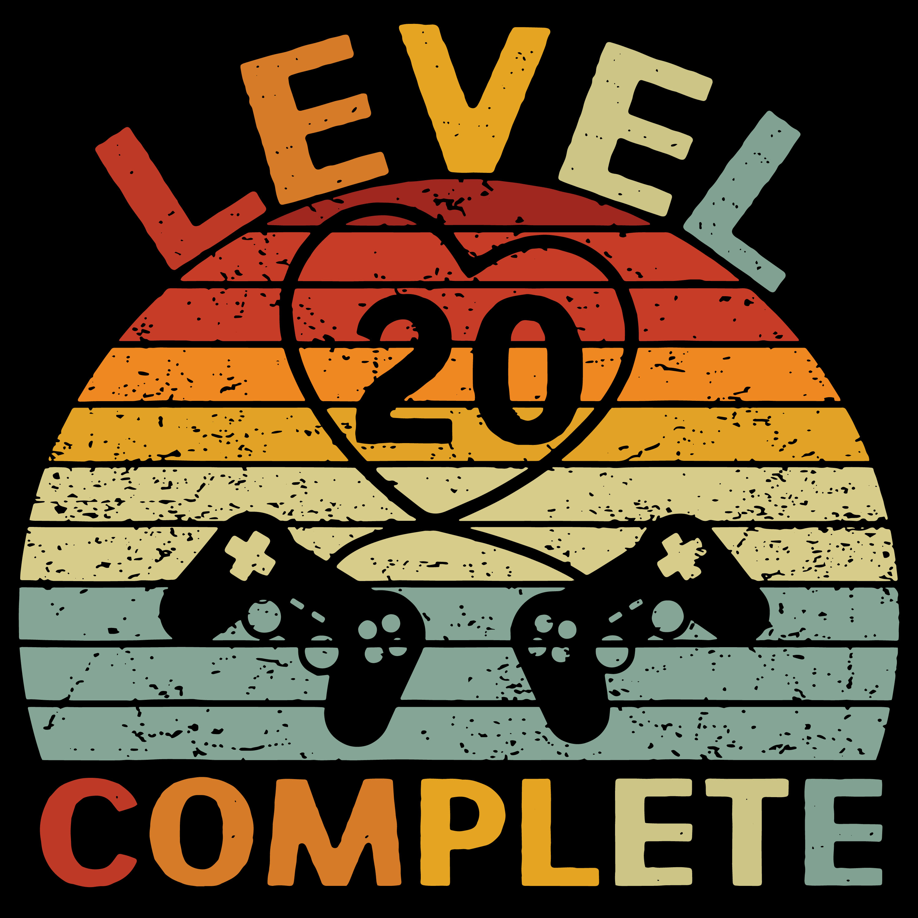 Level 20 Complete Svg, Gamers Couple 20th Anniversary Svg, G | Inspire ...