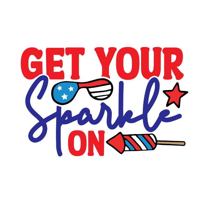 Get Your Sparkle On Svg, 4th of July Svg, Happy 4th Of July | Inspire ...