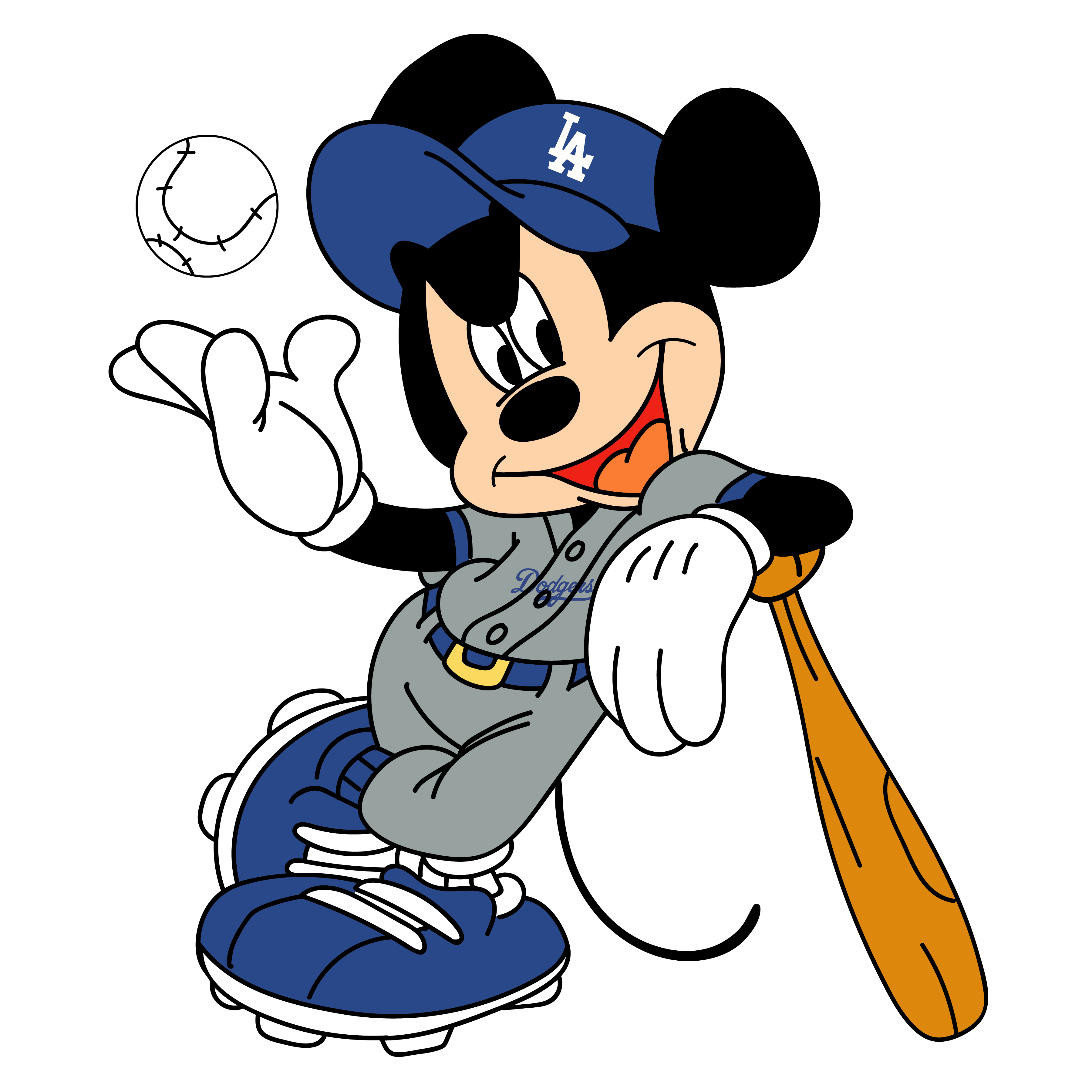 Mickey Mouse Baseball Yankees, Disney Mickey Mouse SVG Vecto | Inspire ...