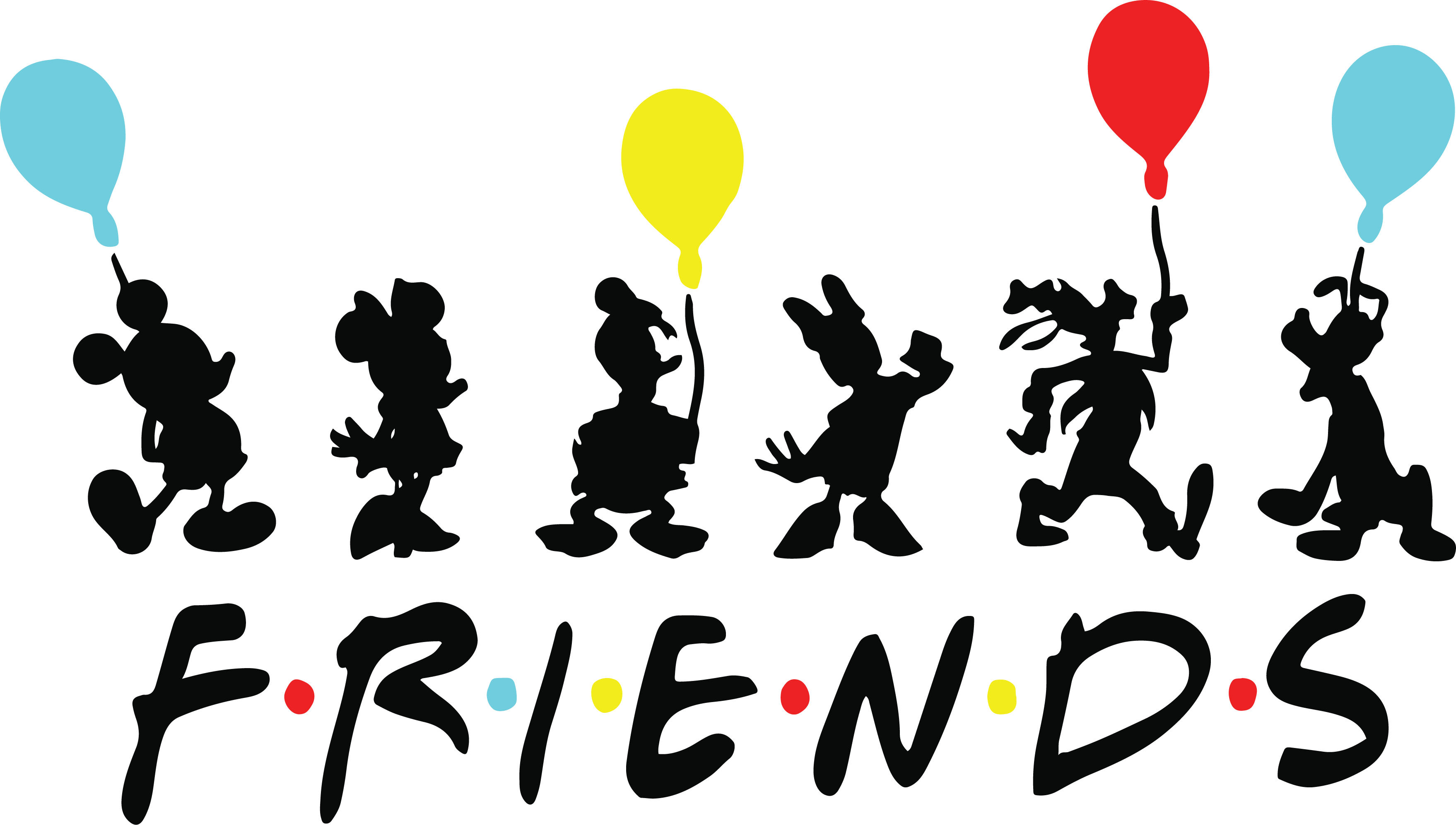 Disney friends svg, disney svg, mickey svg, friends svg, min | Inspire ...