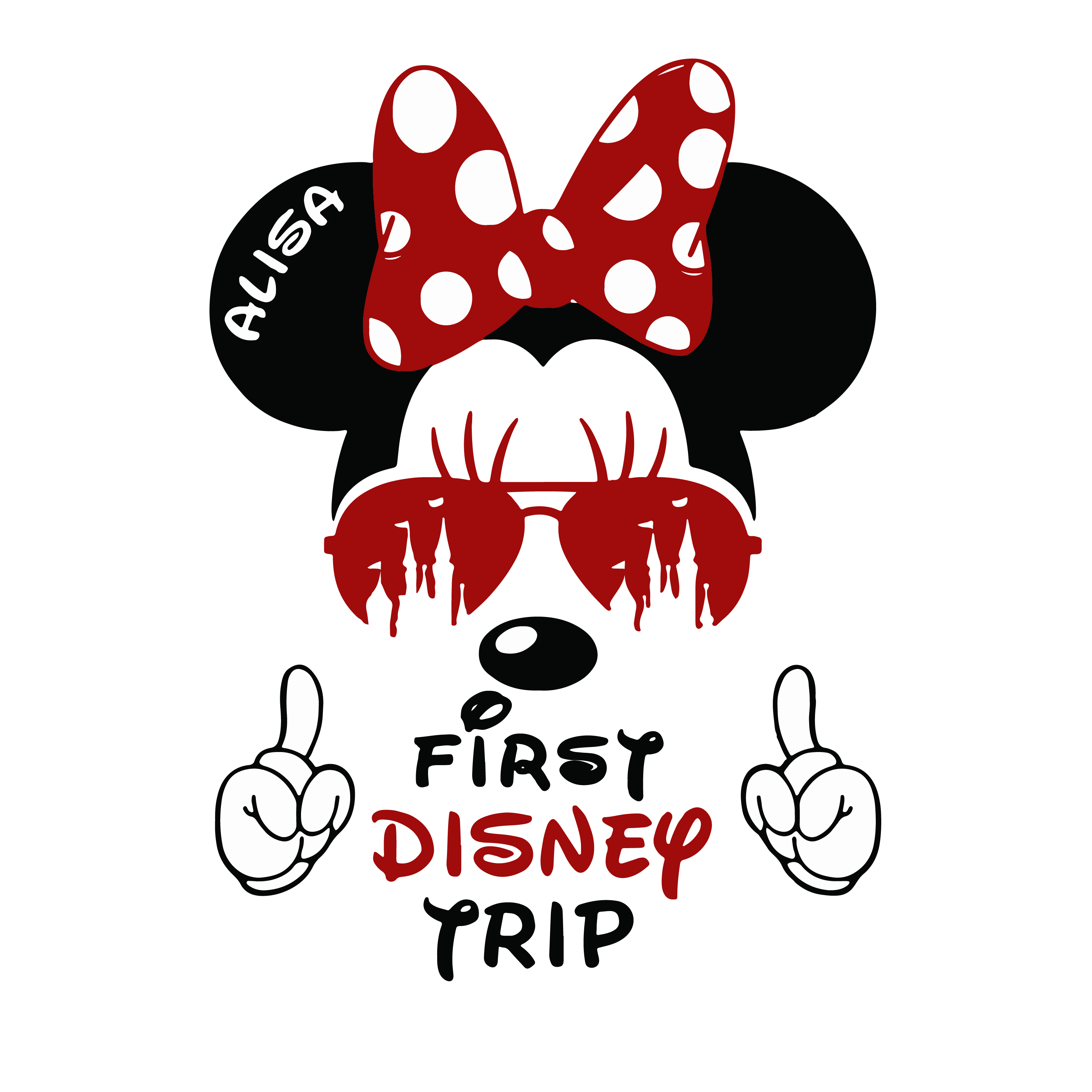 My First Disney Trip Svg Disney Trip Svg Minnie Mouse Svg Inspire Uplift 