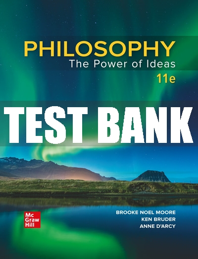 Test Bank For Philosophy: The Power Of Ideas, 11th Edition A | Inspire ...