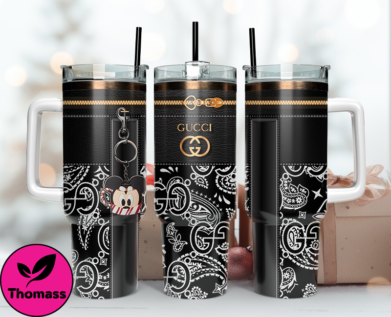 Gucci Tumbler Wrap, Mickey Tumbler Wrap, Gucci Logo, Luxury | Inspire ...