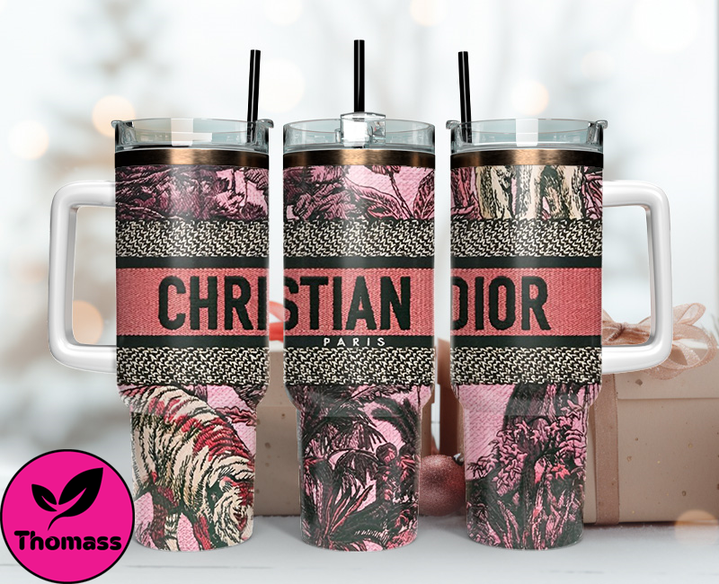 Dior Tumbler Wrap, Dior Logo, Luxury Tumbler 40oz Tumbler Wr | Inspire ...