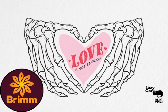 Skeleton Hand Love Valentine Sublimation | Inspire Uplift