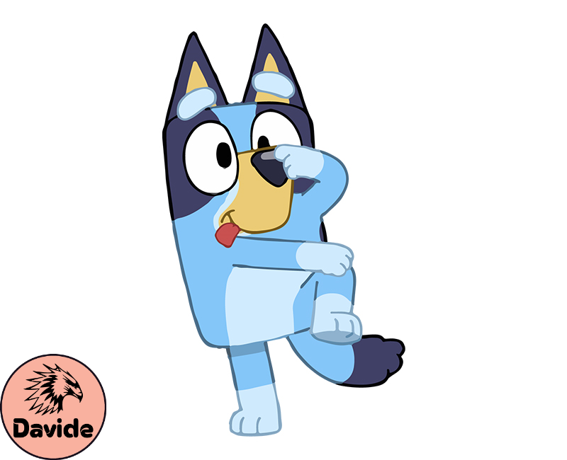Bluey, Bluey Svg, Bluey Dog, Bluey Characters, Bluey Heeler, - Inspire ...