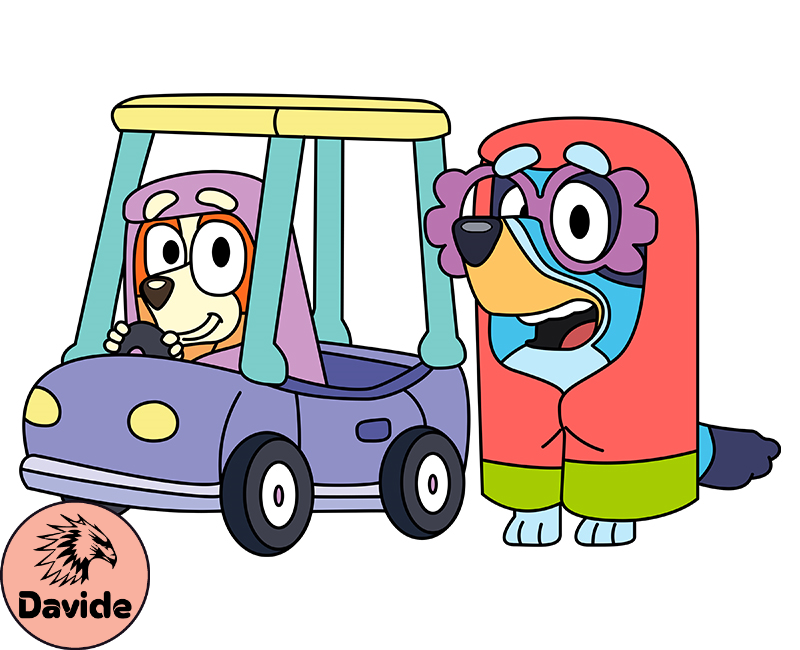 Bluey, Bluey Svg, Bluey Dog, Bluey Characters, Bluey Heeler, | Inspire ...