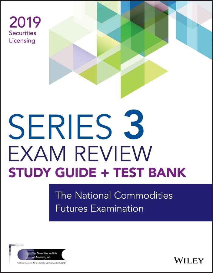 Wiley Series 3 Securities Licensing Exam Review Test Bank | Inspire Uplift