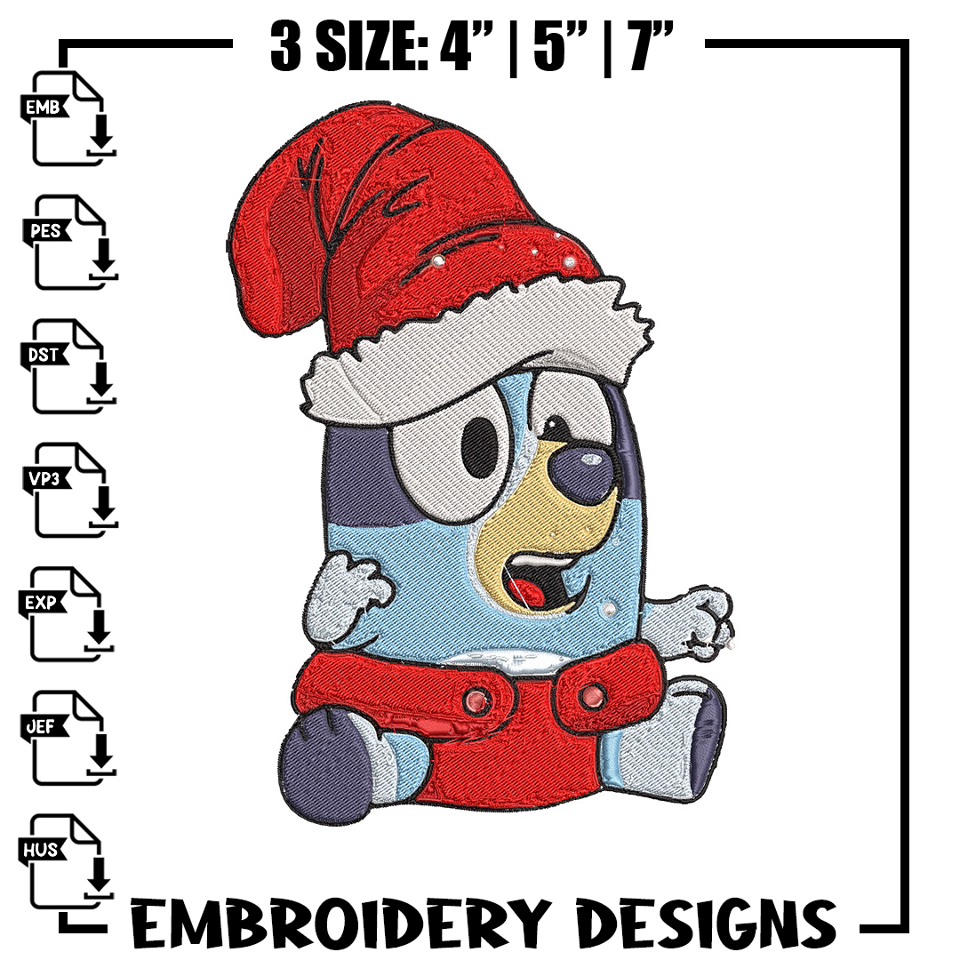 Bluey baby Embroidery Design, Bluey Embroidery, Embroidery F - Inspire ...