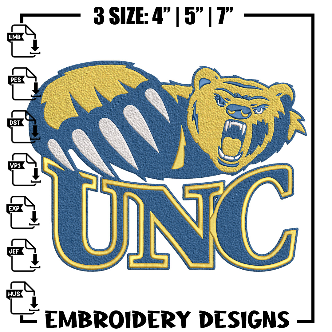 Northern Colorado logo embroidery design, Sport embroidery, - Inspire ...