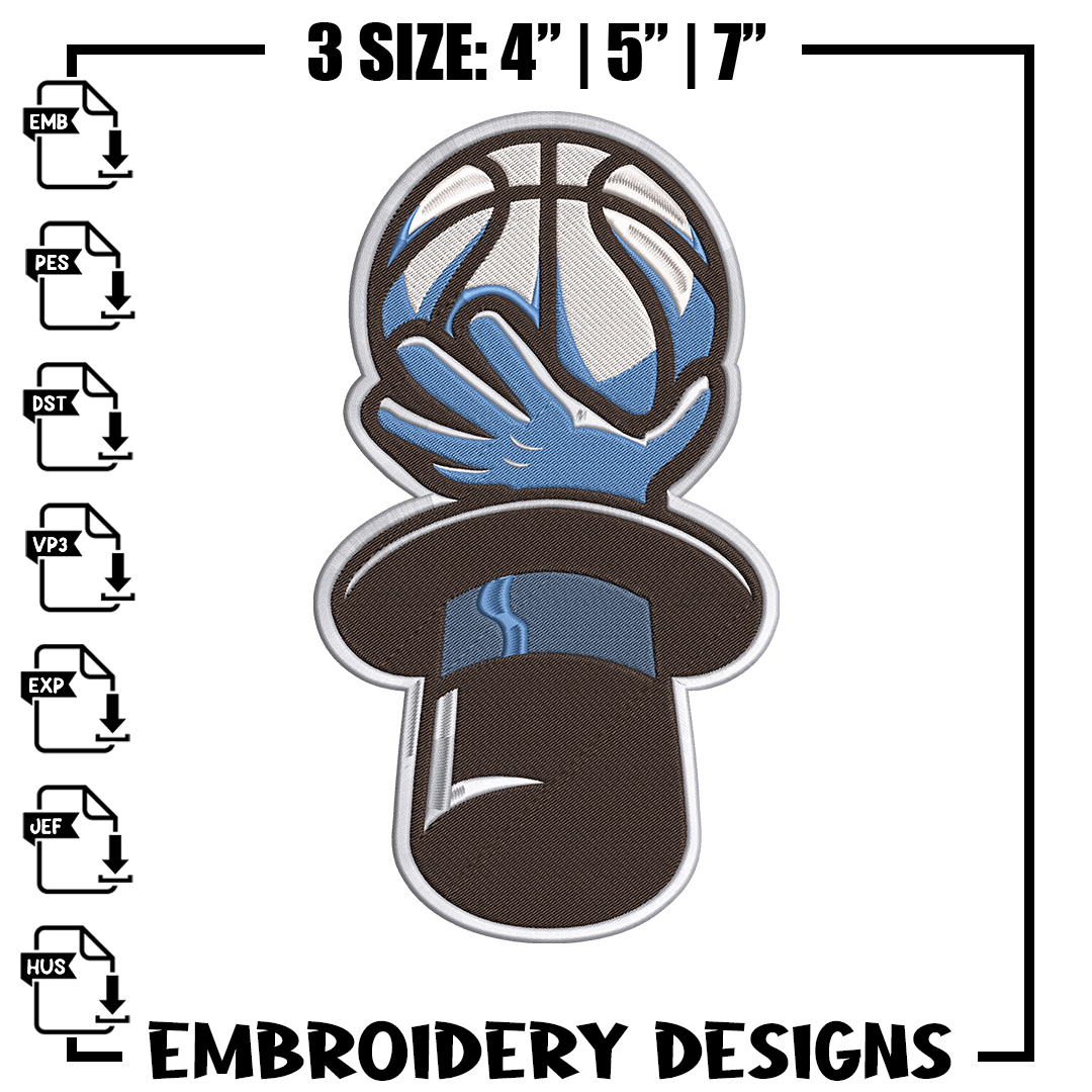 Orlando Magic design embroidery design, NBA embroidery,Sport | Inspire ...