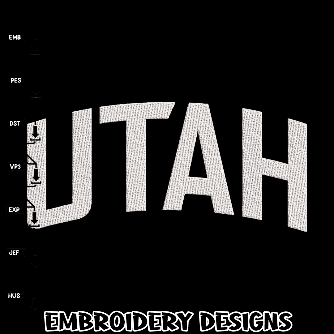 Utah Jazz logo embroidery design, NBA embroidery,Sport embro - Inspire ...