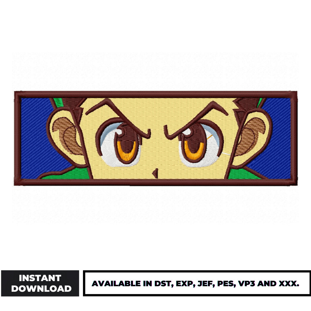 Gon hunter x hunter embroidery design | Inspire Uplift