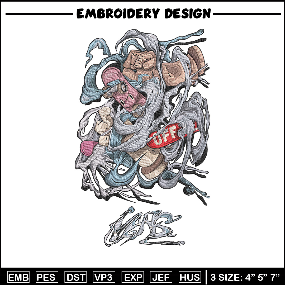 Vans logo Embroidery Design, Vans Embroidery, Embroidery Fil | Inspire ...