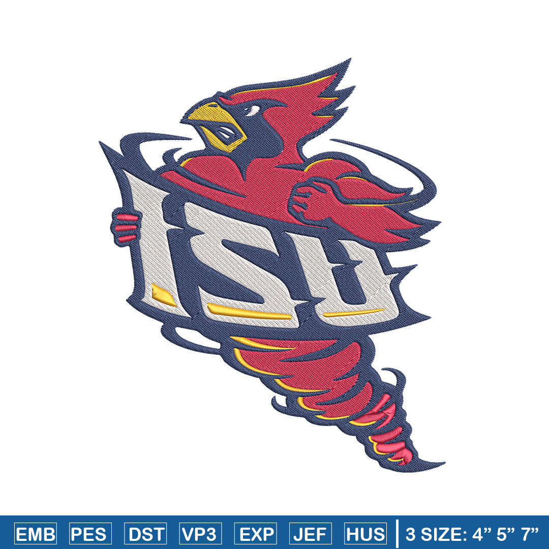 Iowa State University logo embroidery design, NCAA embroider | Inspire ...