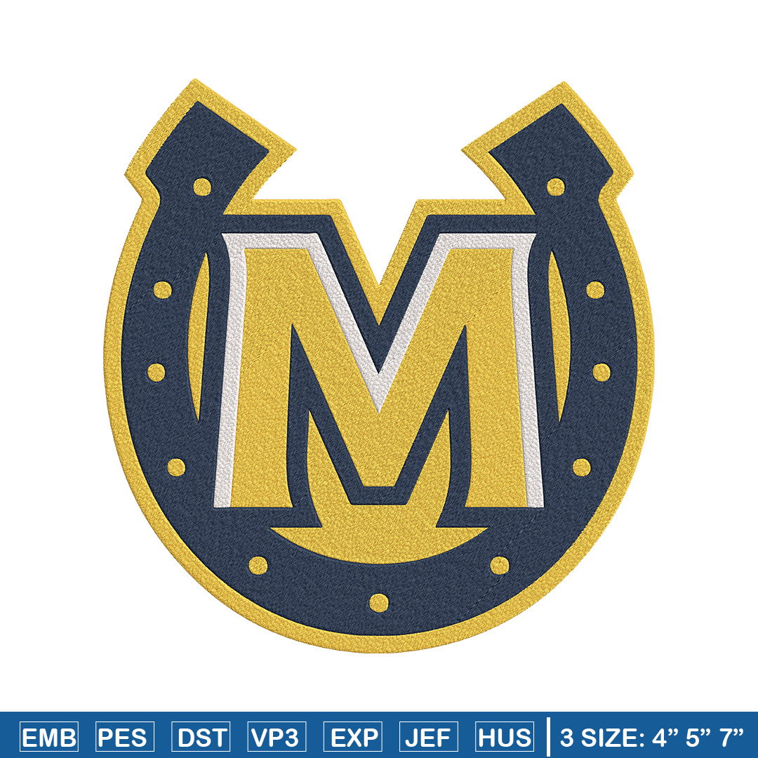 Murray State Racers logo embroidery design,NCAA embroidery,S | Inspire ...