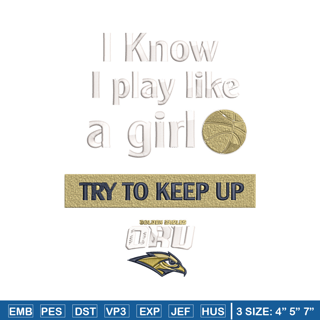Oral Roberts poster embroidery design, Sport embroidery, log | Inspire ...