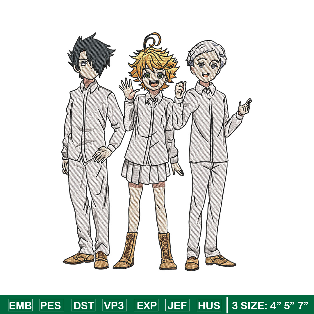 Emma friends Embroidery Design, Oyakusoku Embroidery, Embroi - Inspire ...