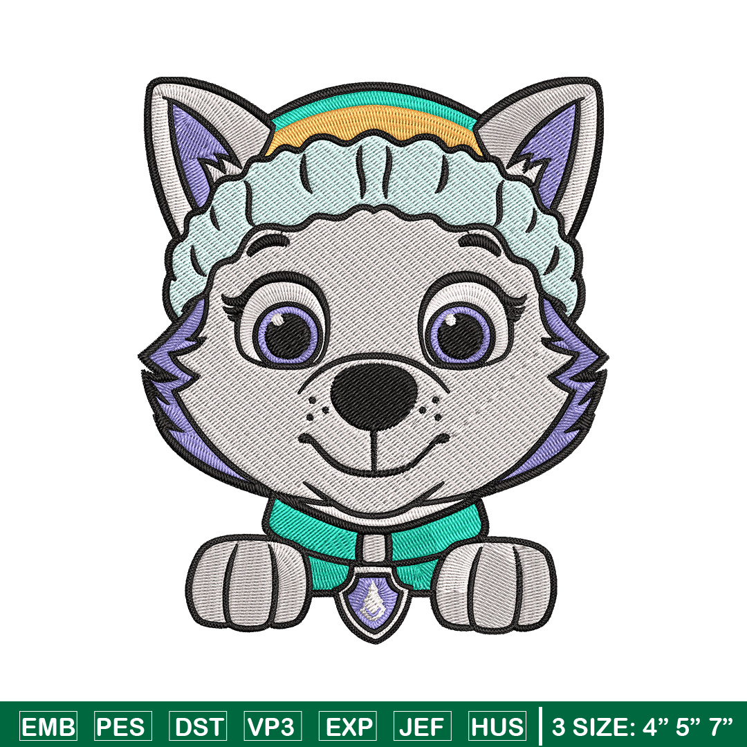 Everest Dog Embroidery Design, Paw Patrol Embroidery, Embroi - Inspire ...