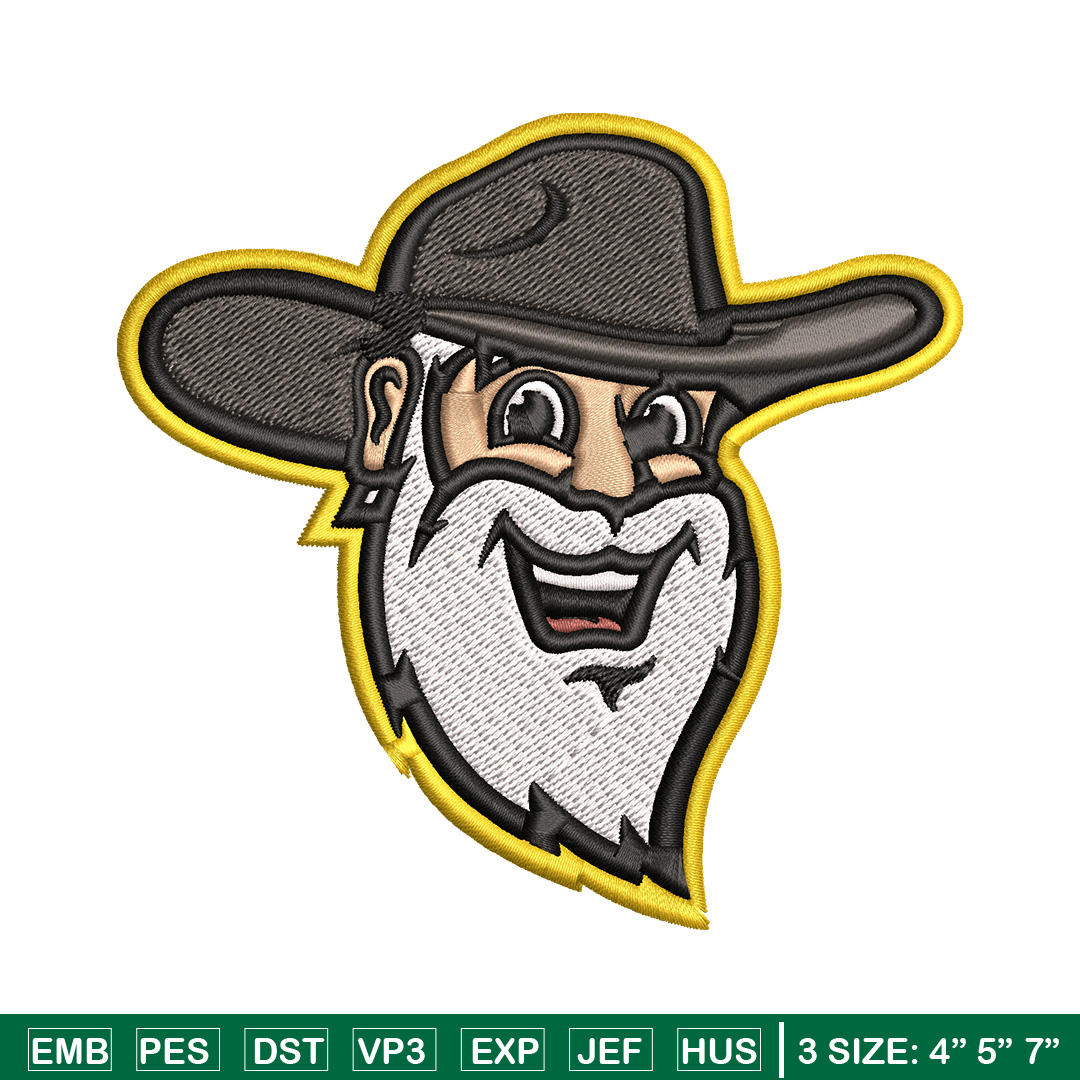 Appalachian State logo embroidery design, Sport embroidery, | Inspire ...