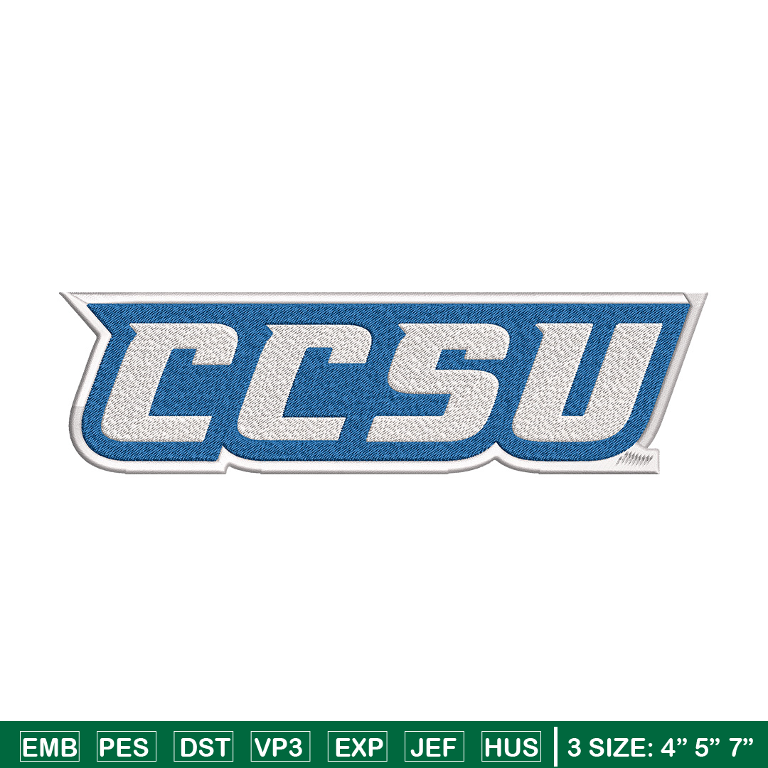 Central Connecticut logo embroidery design, Sport embroidery | Inspire ...