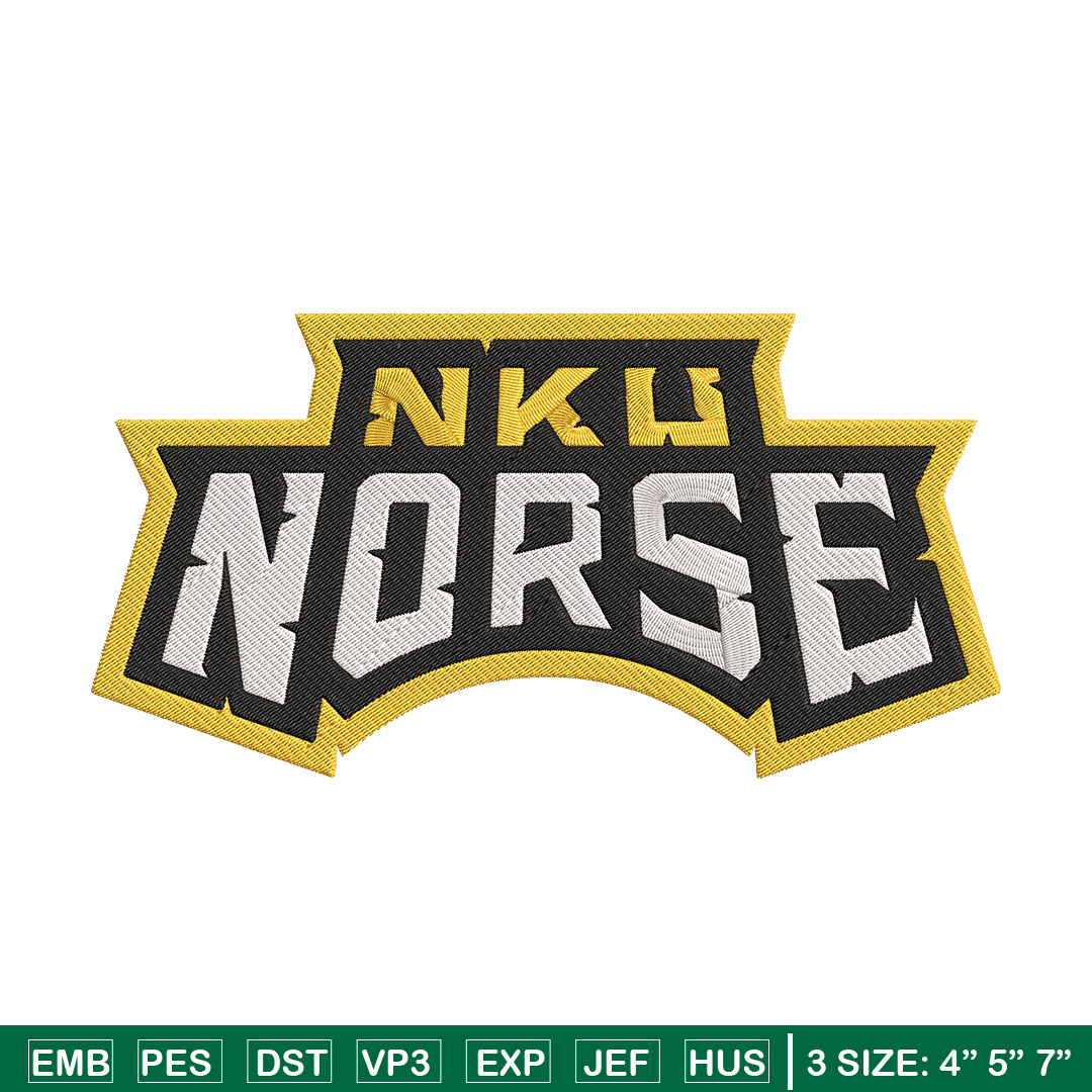 Northern Kentucky logo embroidery design, NCAA embroidery, E | Inspire ...