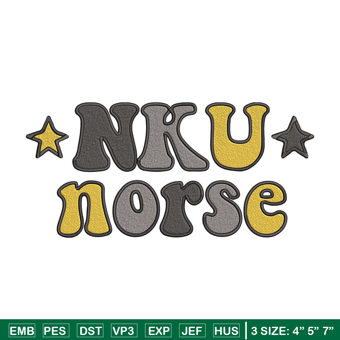 Northern Kentucky logo embroidery design, NCAA embroidery, E - Inspire ...