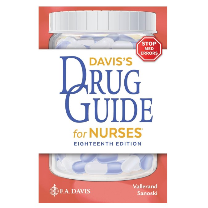 Davis's Drug Guide for Nurses Eighteenth Edition | Inspire Uplift