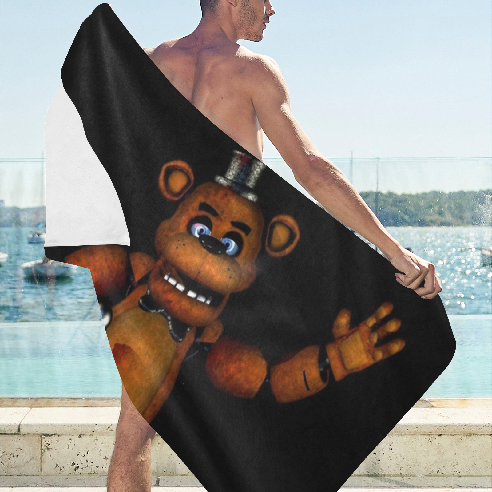Freddy Fazbear FNAF Beach Towel - Inspire Uplift