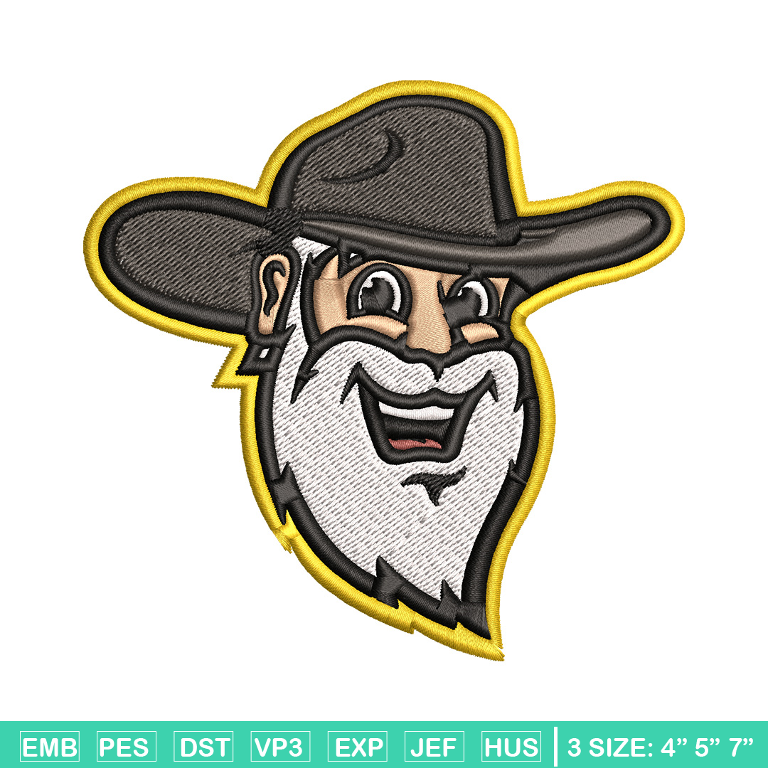 Appalachian State logo embroidery design, Sport embroidery, | Inspire ...