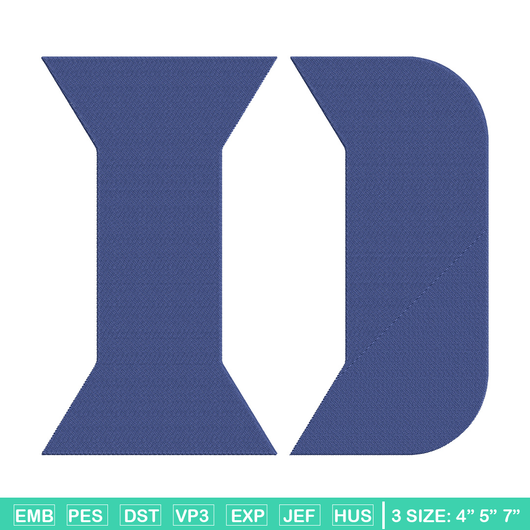 DePaul Blue Demons logo embroidery design, NCAA embroidery, | Inspire ...
