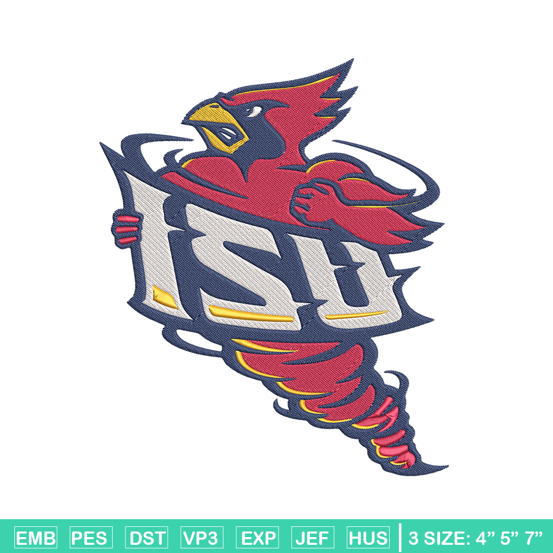 Iowa State University logo embroidery design, NCAA embroider | Inspire ...