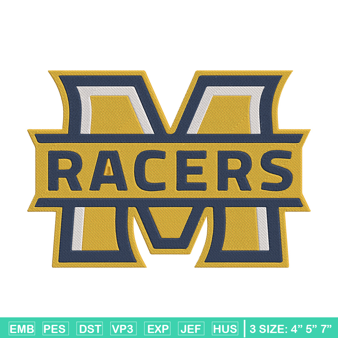 Murray State logo embroidery design, NCAA embroidery,Sport e | Inspire ...
