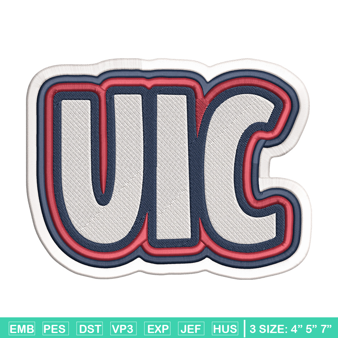 University of Illinois logo embroidery design,NCAA embroider | Inspire Uplift