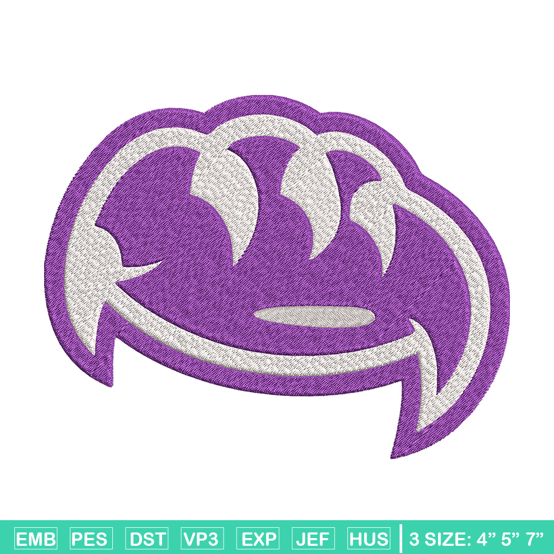 Weber State Wildcats logo embroidery design,NCAA embroidery, | Inspire ...