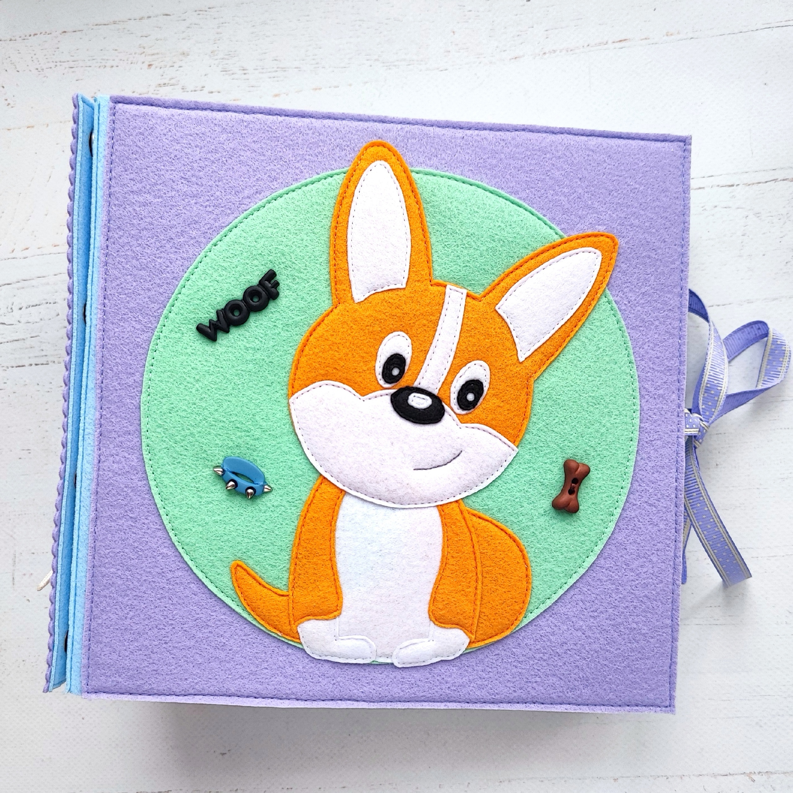 Tactile Felt Book for Kids: Learn About Pets with Finger Toy | Inspire ...