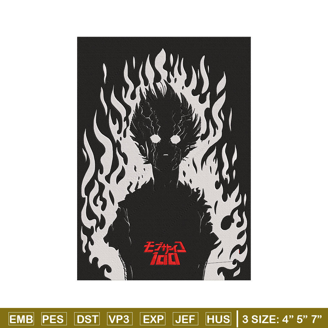 Mob 100 poster Embroidery Design, Mob 100 Embroidery, Embroi | Inspire ...