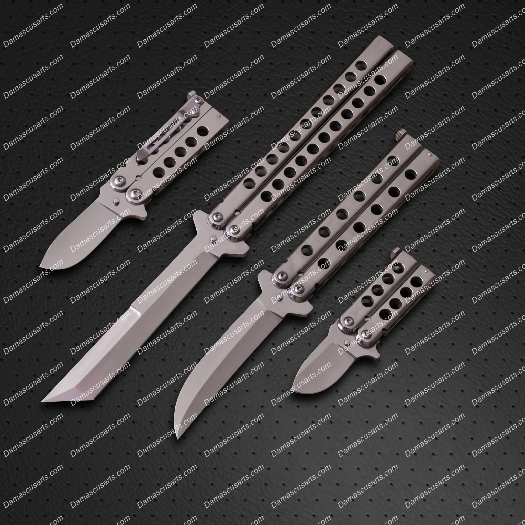 Lots of 4 High Carbon Filipino Balisongs butterfly Trainer P - Inspire ...