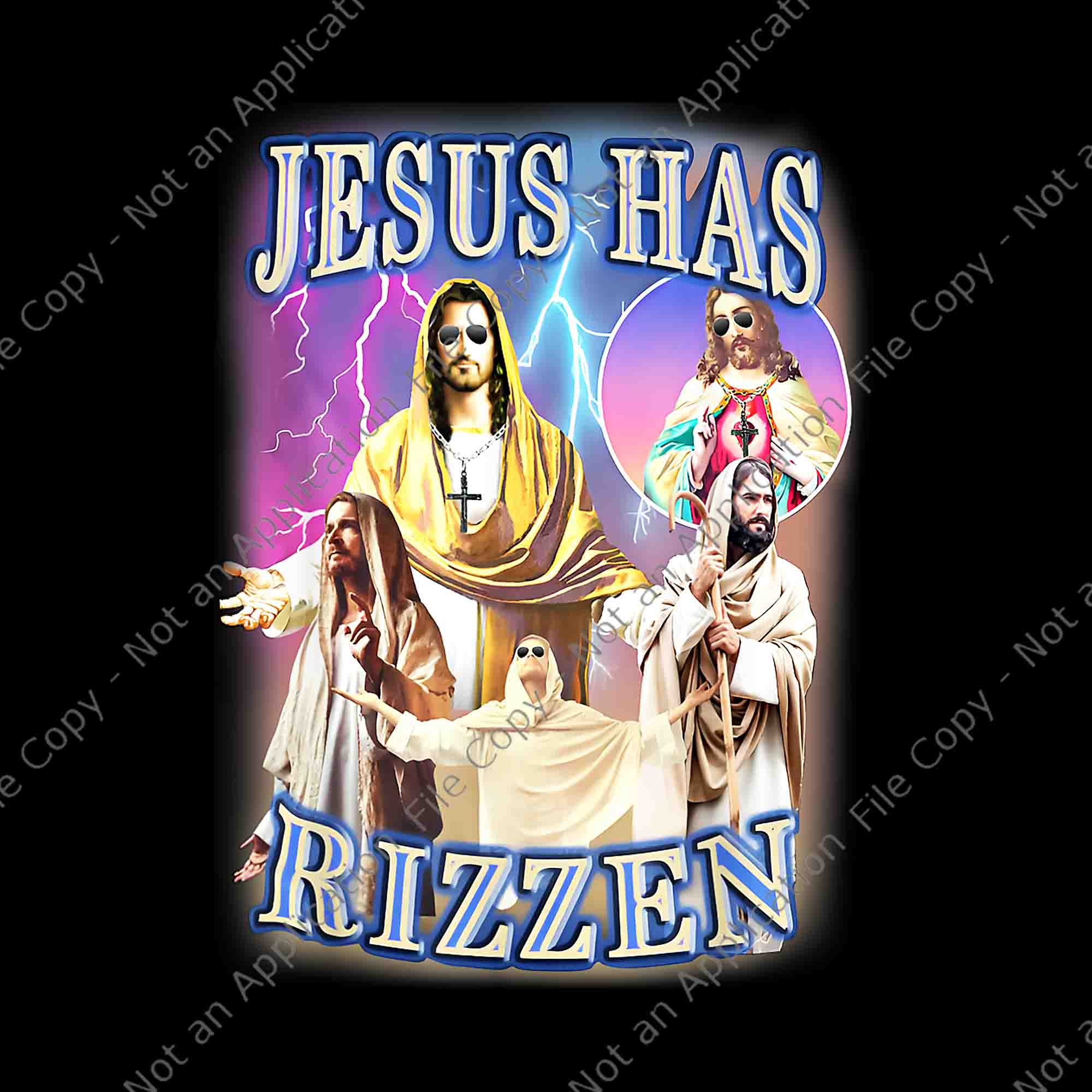 Jesus Has Rizzen Png, Christ is Risen Png, Jesus Peeking Png | Inspire ...