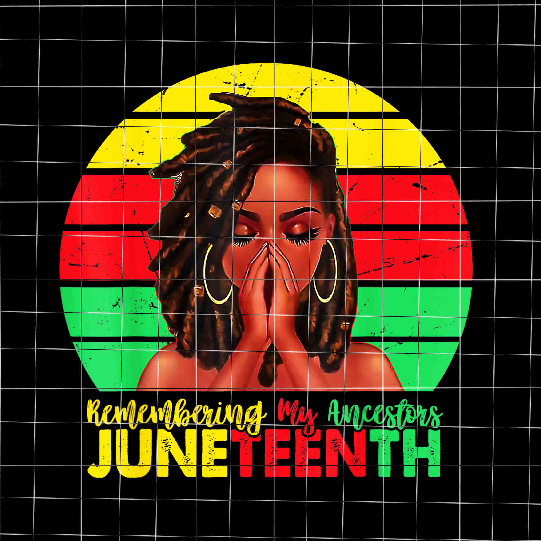 Juneteenth Loc'd Hair Remebering My Ancestors Juneteenth Png | Inspire ...