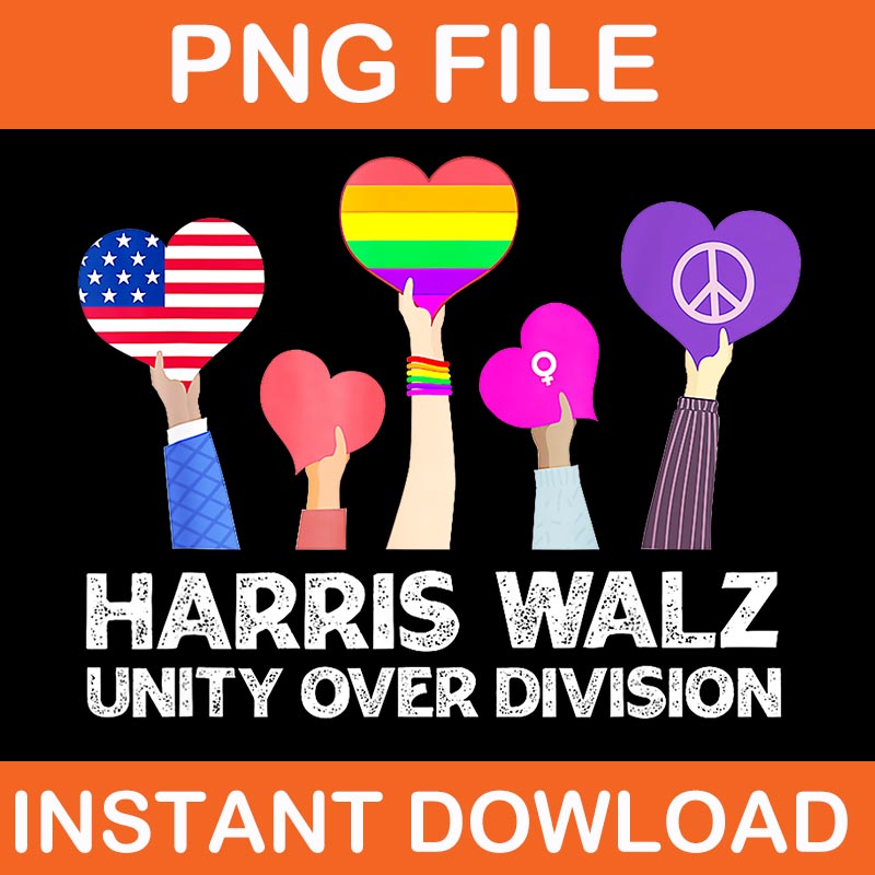 Harris Waltz 2024 Unity Over Division Kamala Harris Tim Walz | Inspire ...