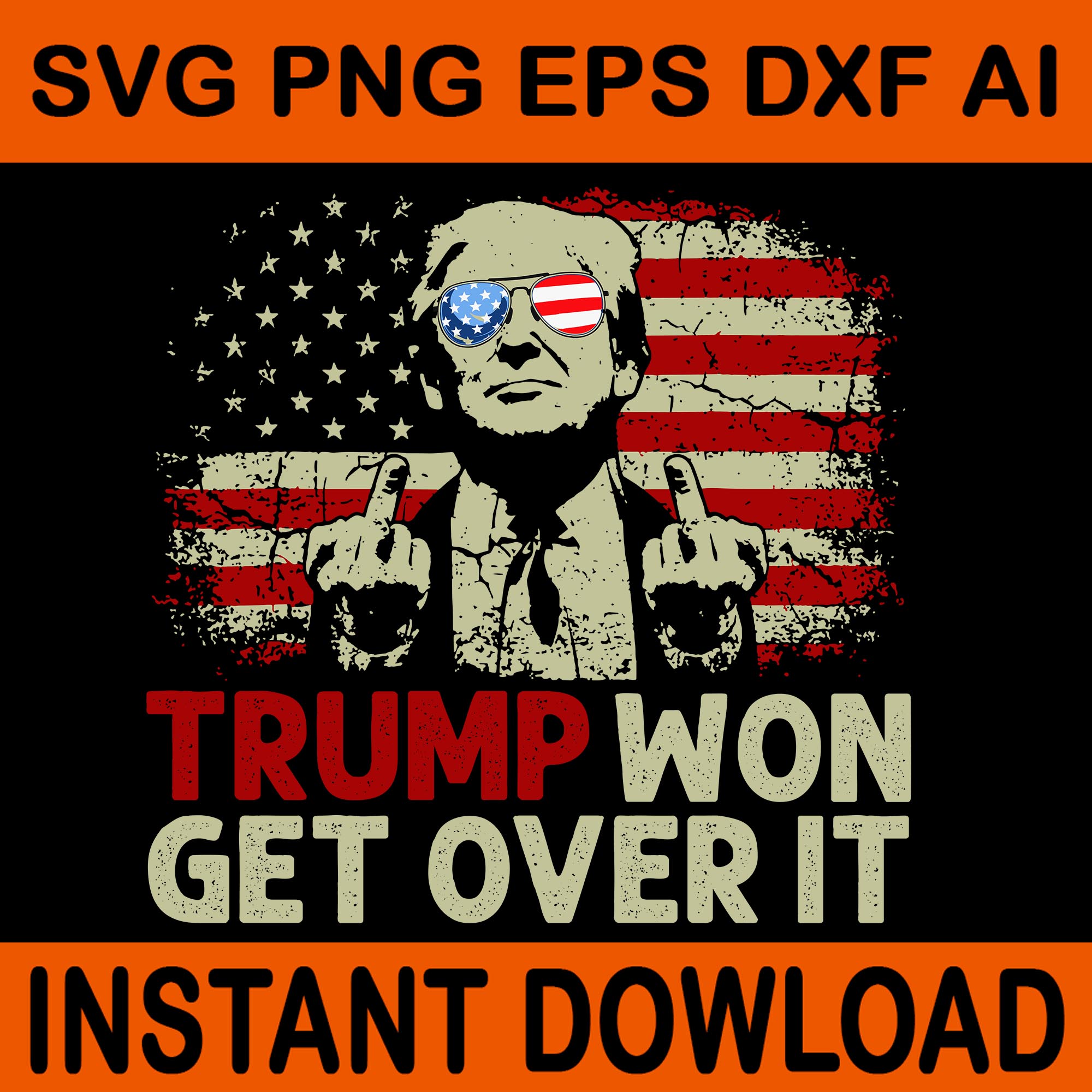 Embrace Trumps 2024 Victory Svg, Trump Won Svg, Trump Won Ge | Inspire ...