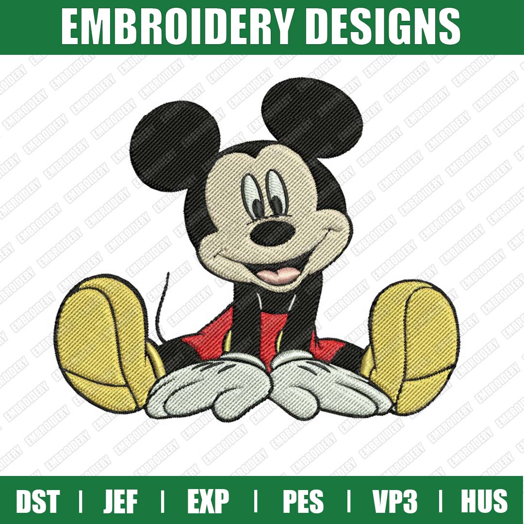 Mickey Mouse Embroidery Files, Disney Embroidery Designs, M | Inspire ...