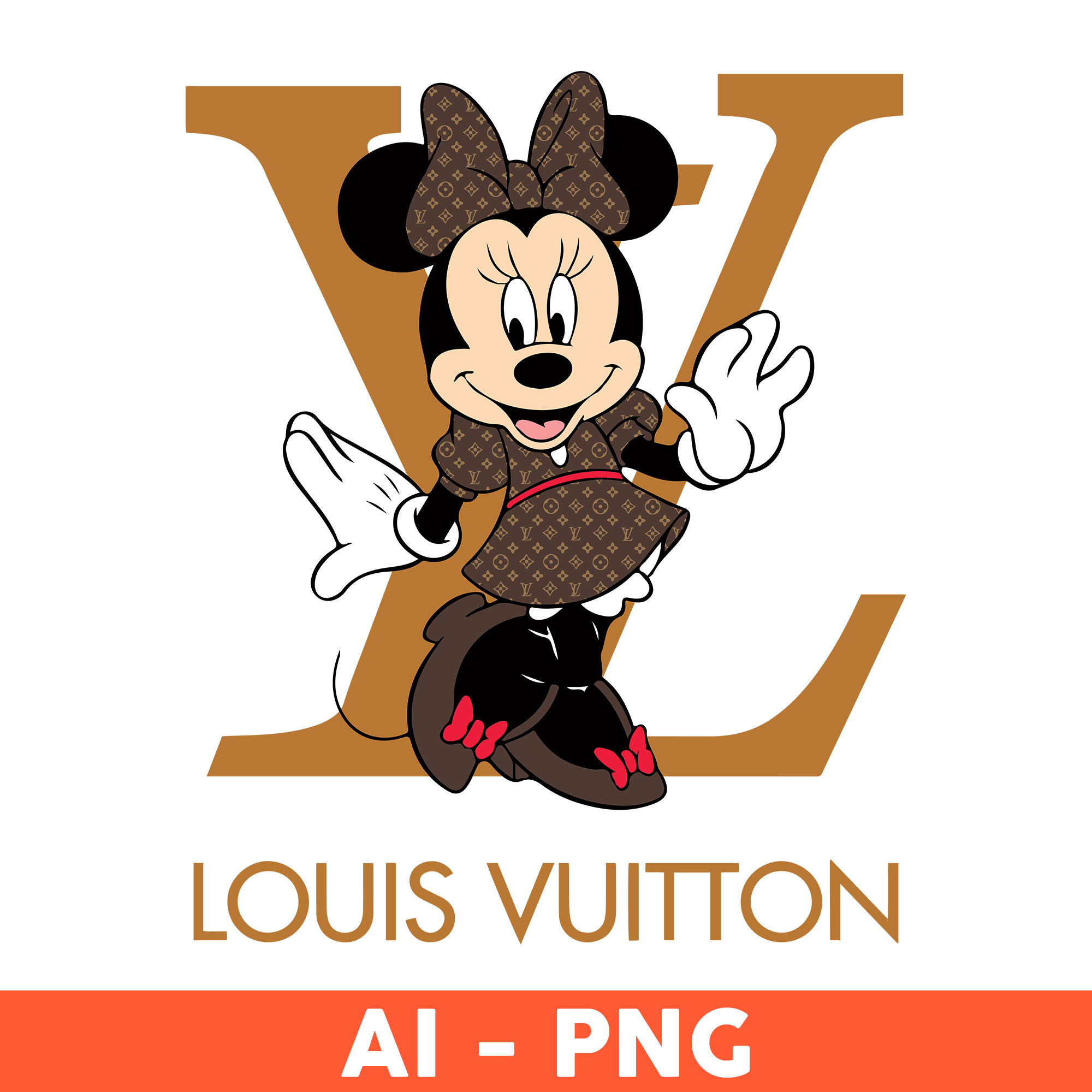 Louis Vuitton Minnie Svg, Minnie Mouse Svg, Louis Vuitton Lo | Inspire ...