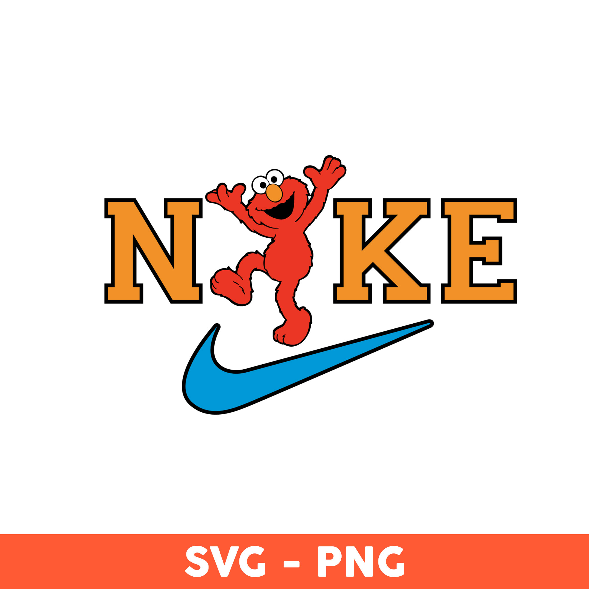 Nike Elmo Svg, Red Monster Svg Svg, Elmo Svg, Nike Sesame St | Inspire ...
